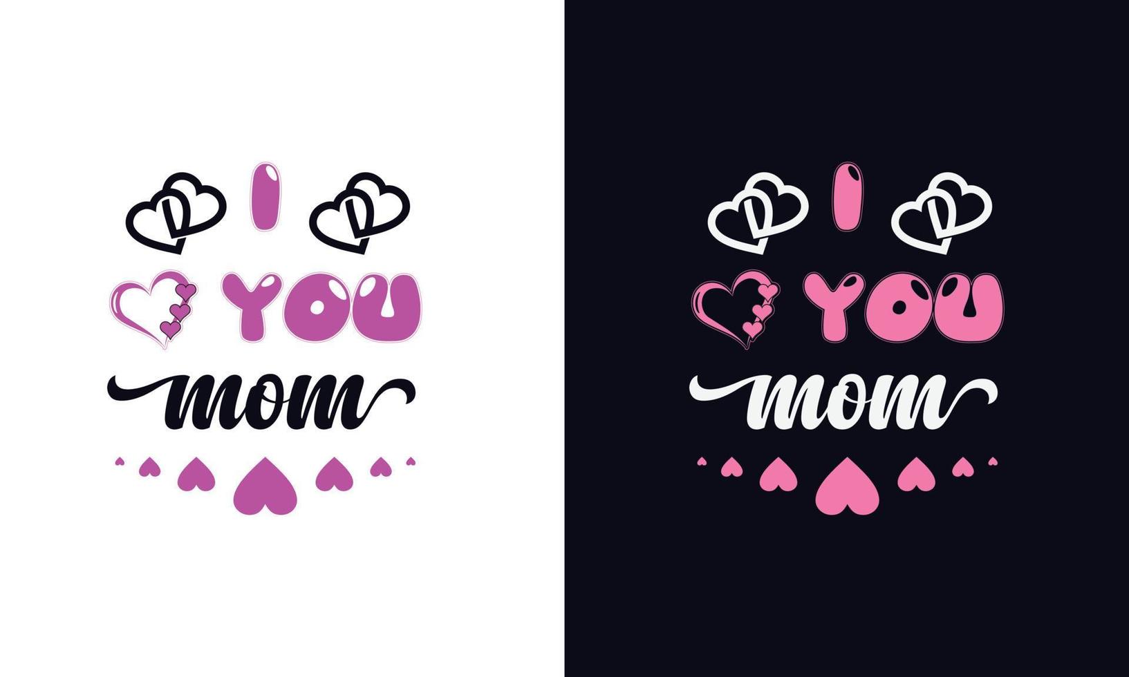 I love you mom 19556405 Vector Art at Vecteezy
