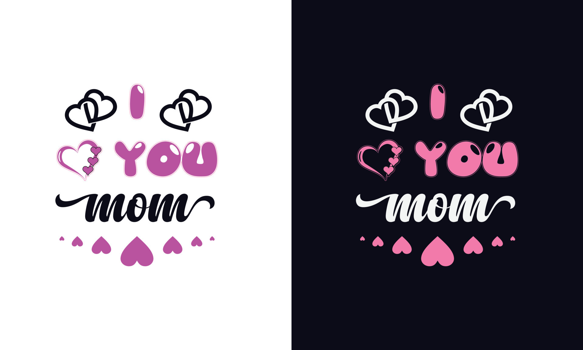 I love you mom 19556405 Vector Art at Vecteezy