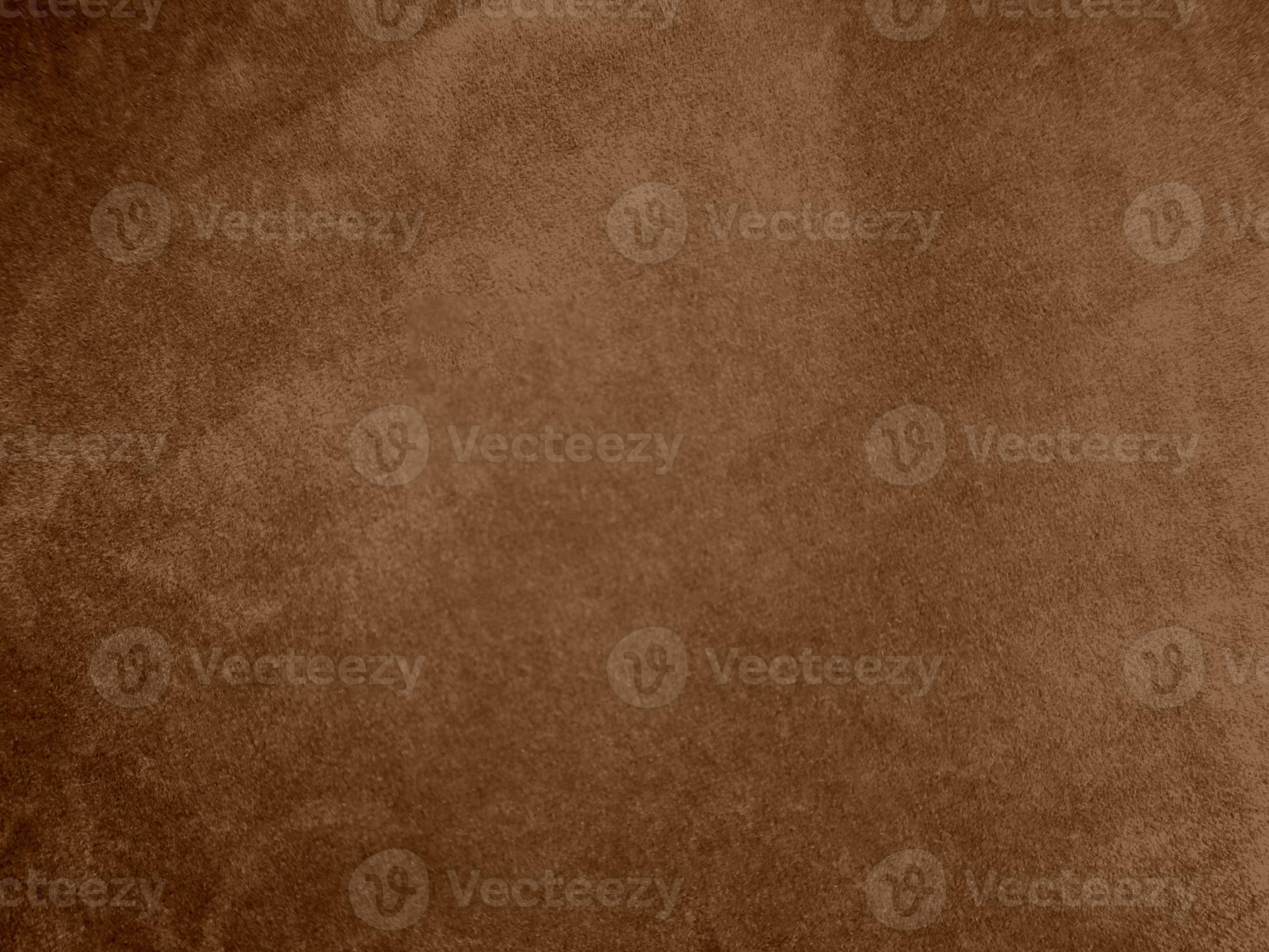 Brown color velvet fabric texture used as background. Empty brown ...