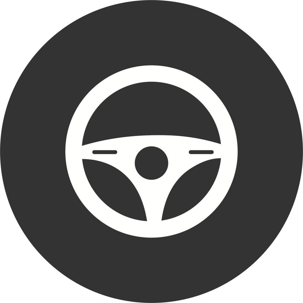 Steering Wheel Vector Icon 19567191 Vector Art at Vecteezy