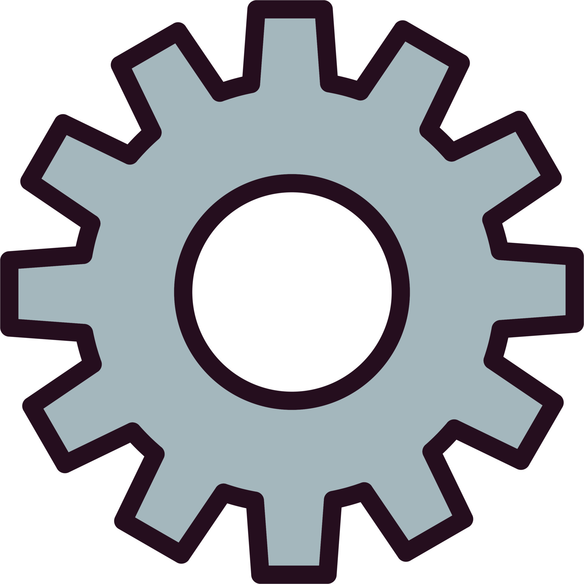 Settings Vector Icon 19567559 Vector Art at Vecteezy