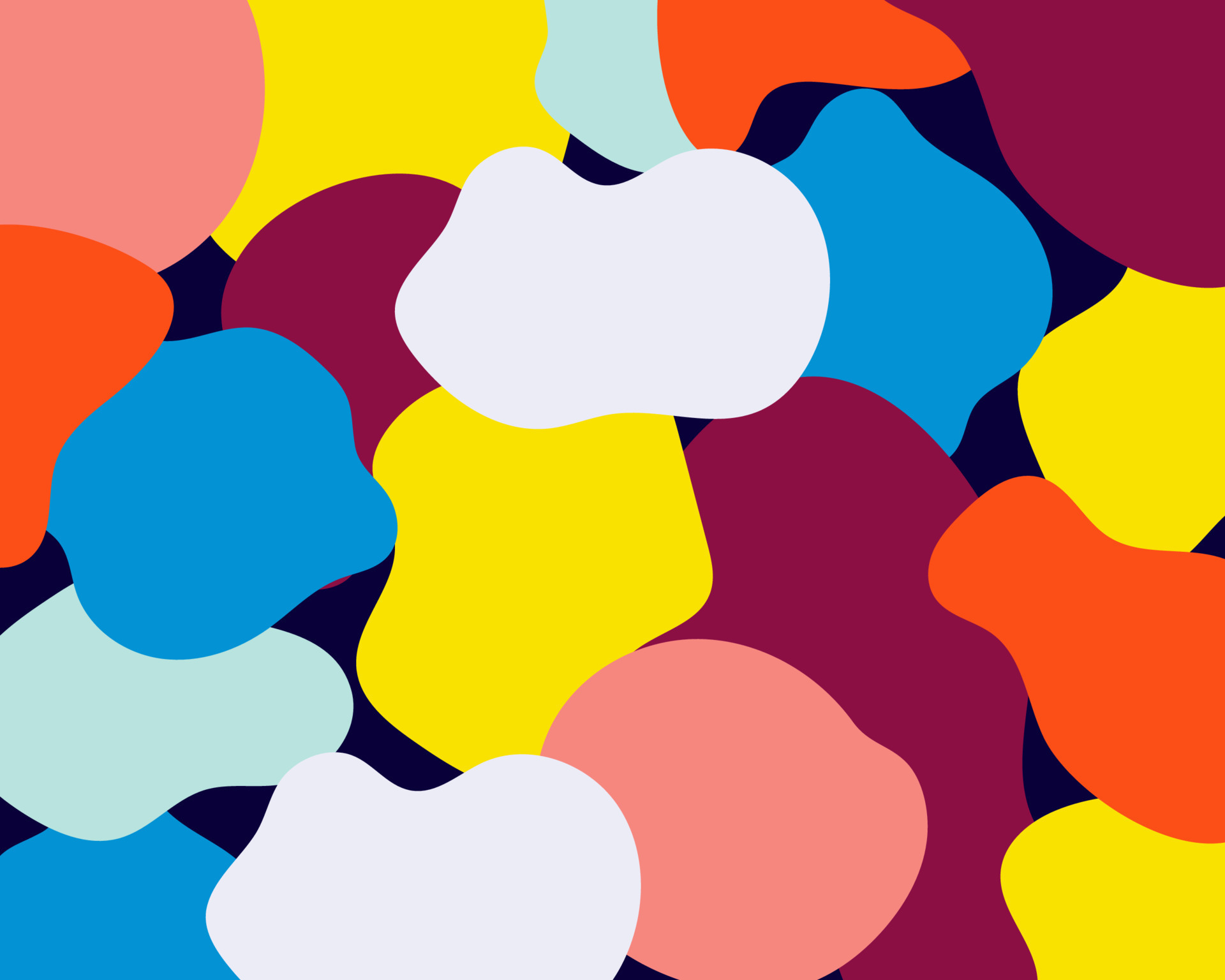 Abstract Colorful Background, many shapes and bright color background ...