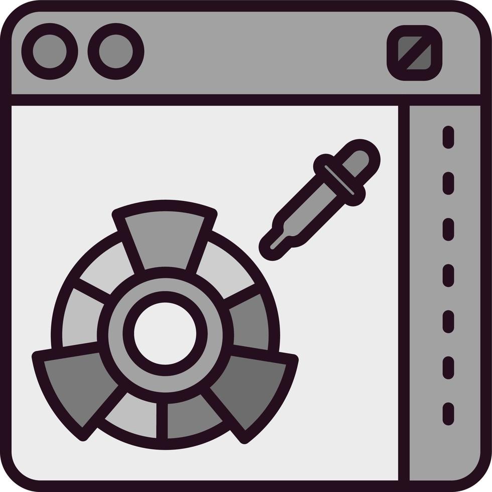 Color wheel Vector Icon 19568056 Vector Art at Vecteezy