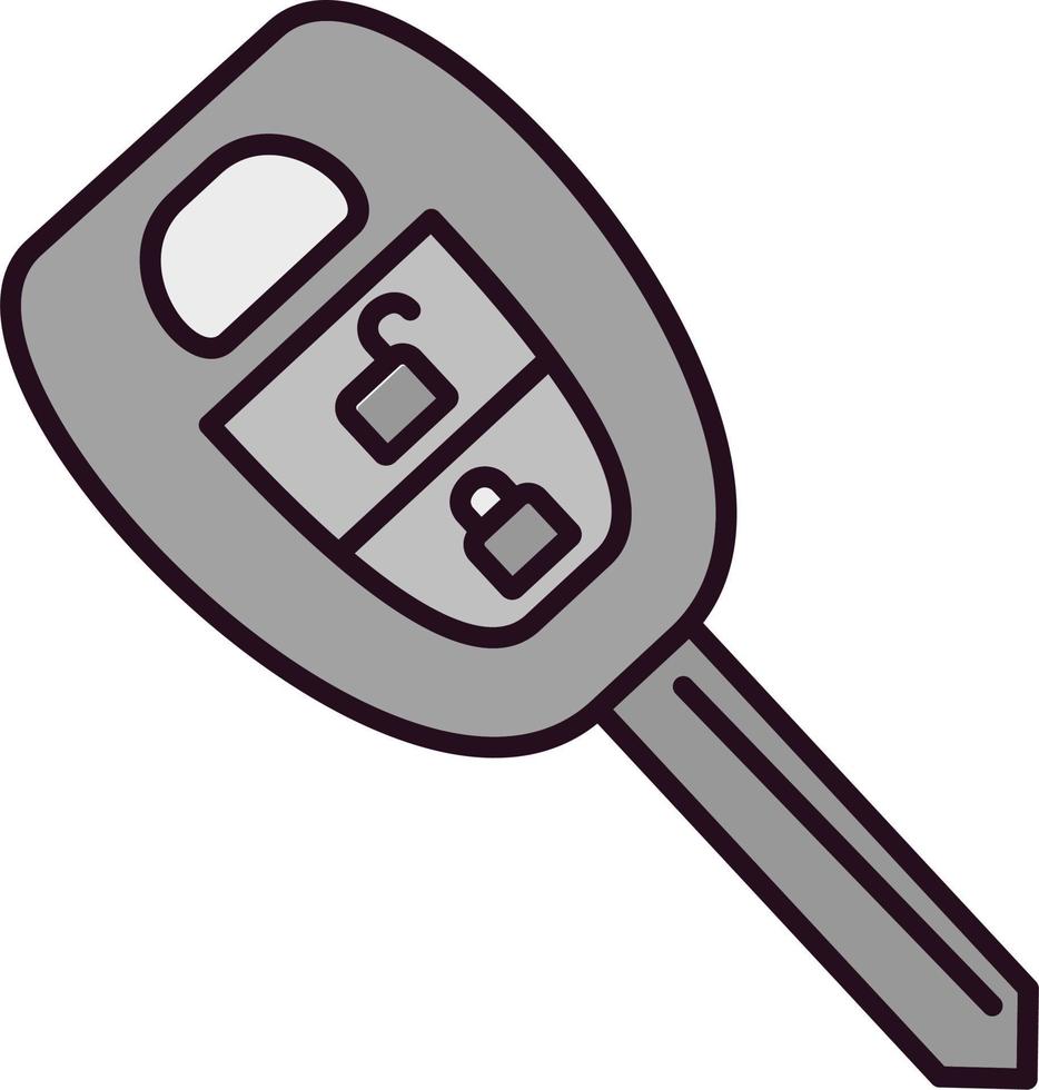 Car key Vector Icon 19569552 Vector Art at Vecteezy