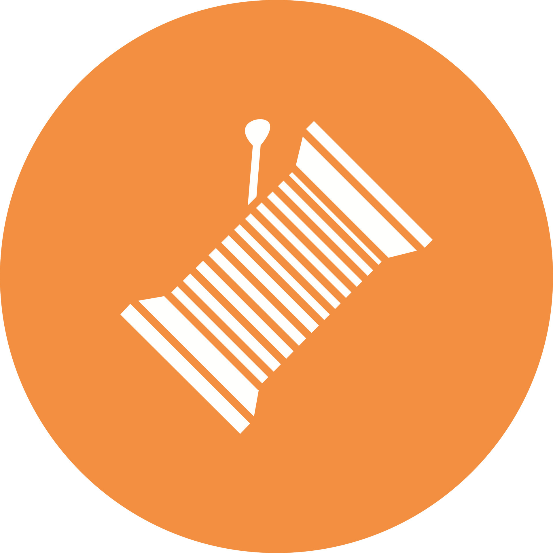 Thread Spool Vector Icon 19569560 Vector Art At Vecteezy