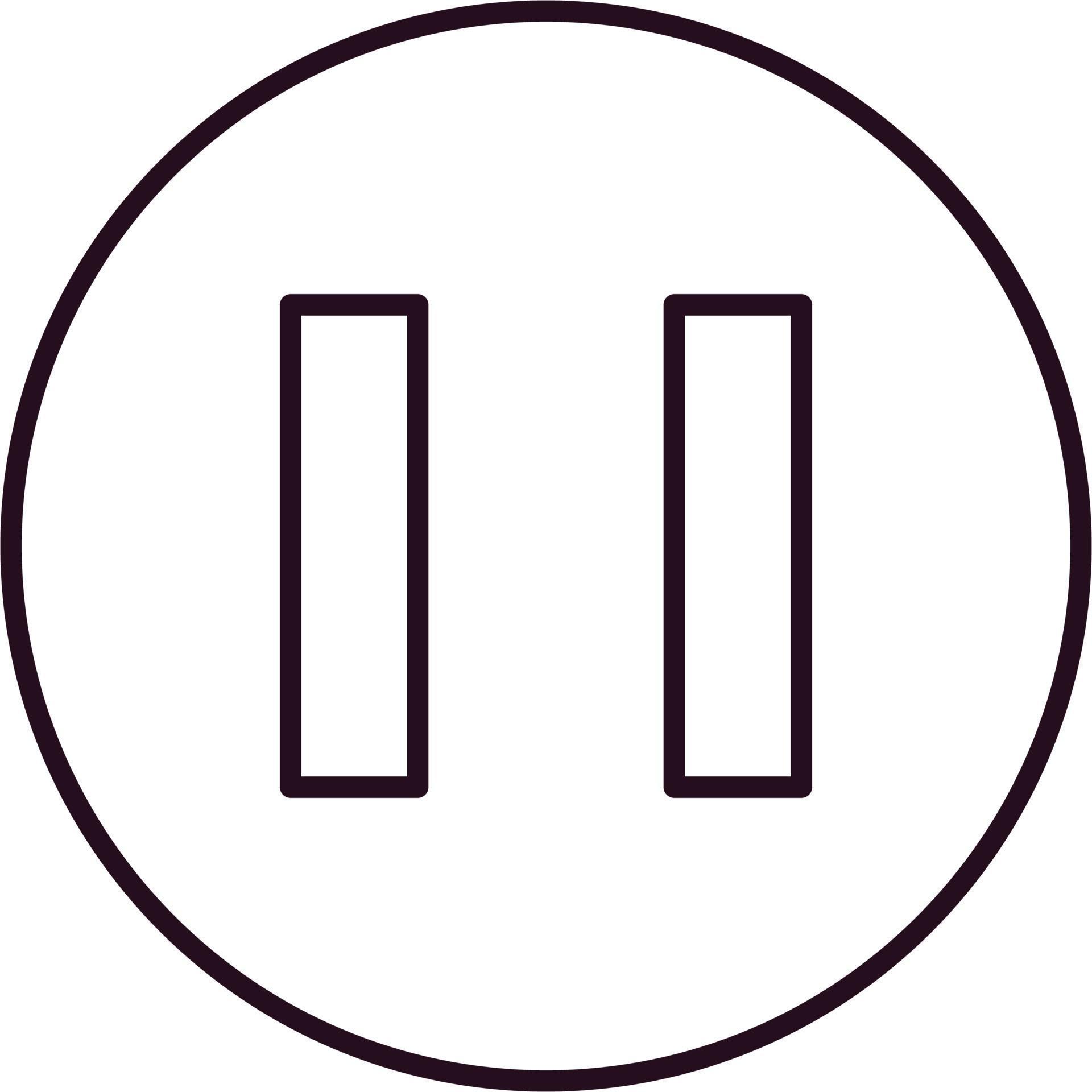 Pause button Vector Icon 19569919 Vector Art at Vecteezy