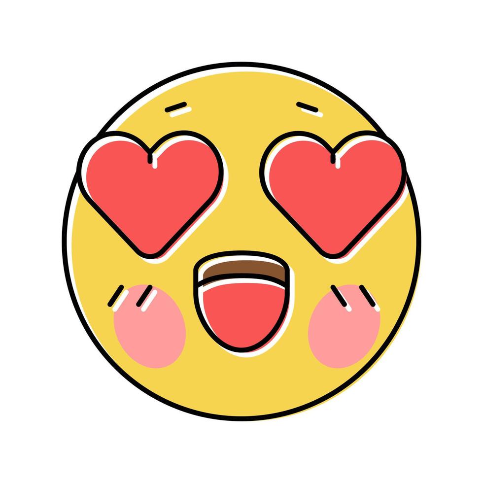 love emoji color icon vector illustration 19578643 Vector Art at Vecteezy