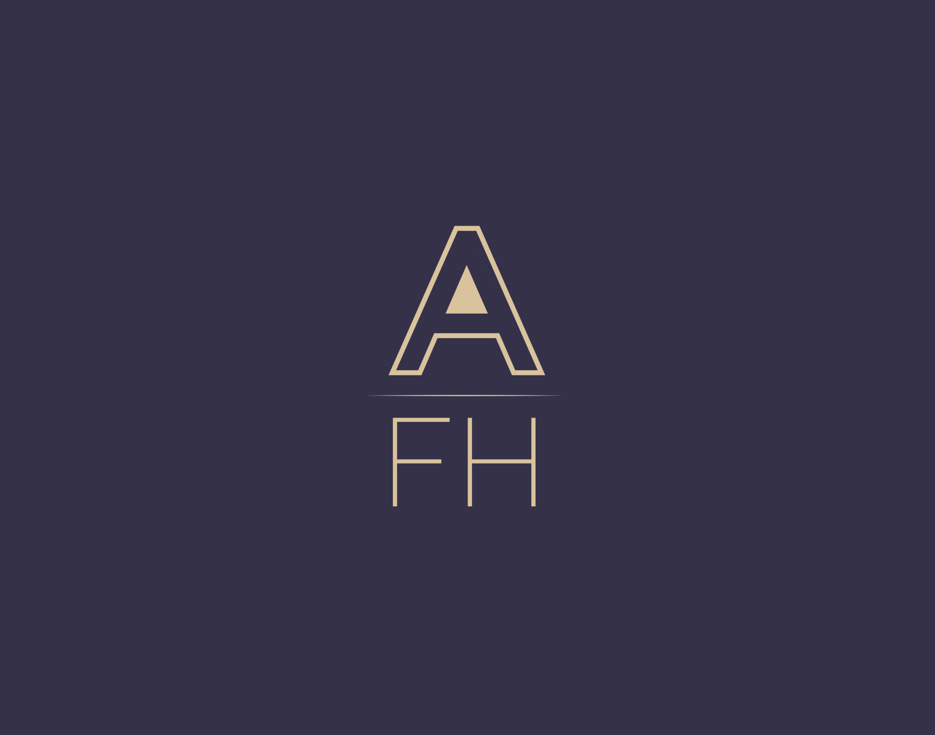 afh carta logo diseño moderno minimalista vector imágenes 19585072 Vector en Vecteezy