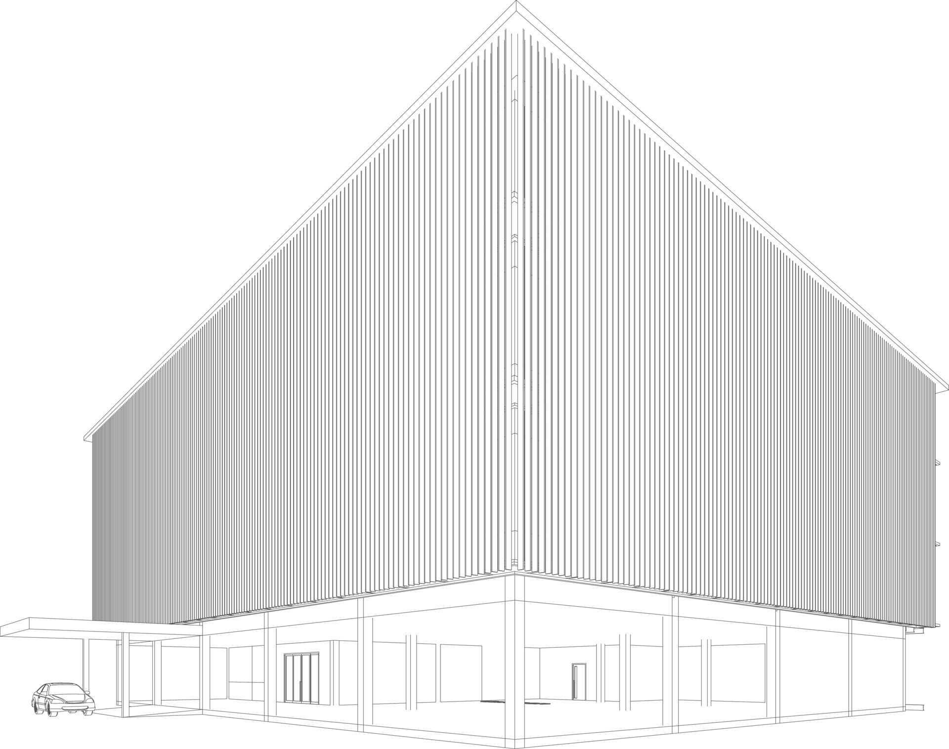 3D illustration of building project 19586453 Vector Art at Vecteezy