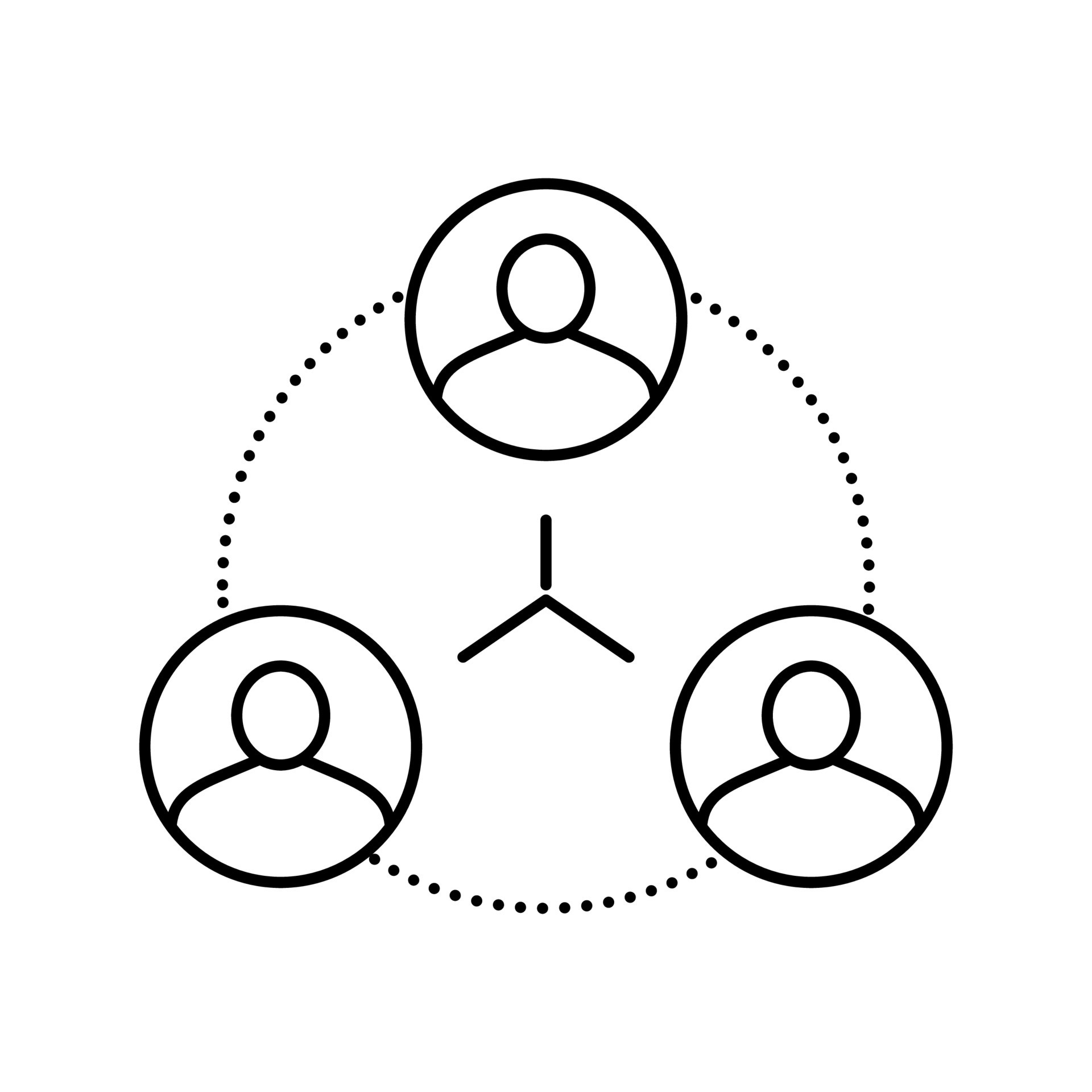 Human Communication Line Icon Vector Illustration 19588573 Vector Art At Vecteezy