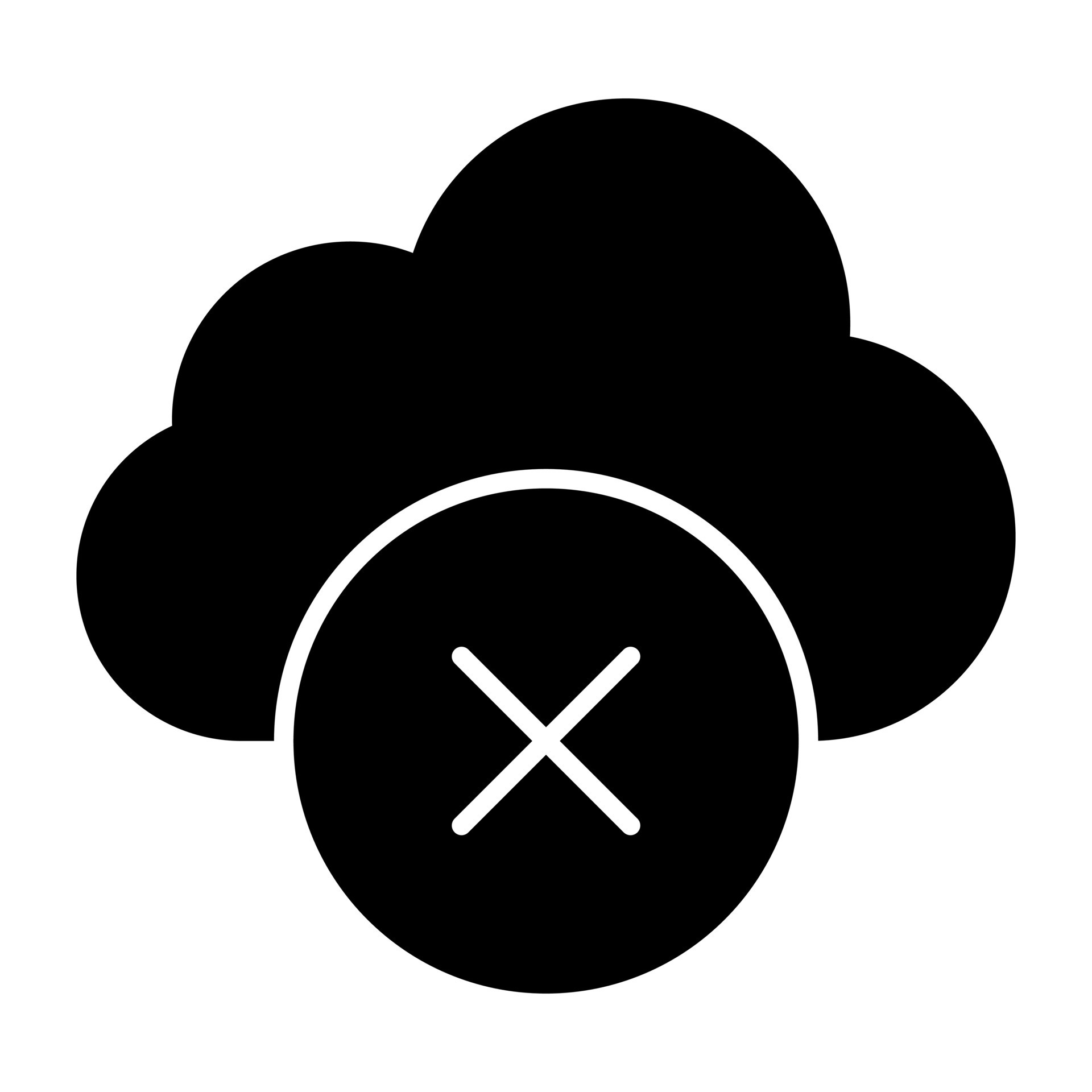 Cross Sign With Cloud Showing Concept Of Delete Cloud 19589932 Vector Art At Vecteezy