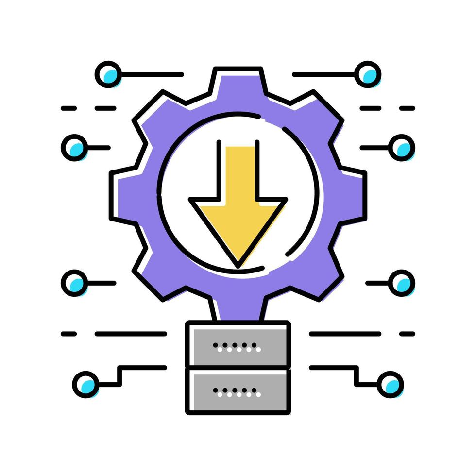 integration system color icon vector illustration 19591513 Vector Art ... integration system color icon vector illustration 19591513 Vector Art ...
