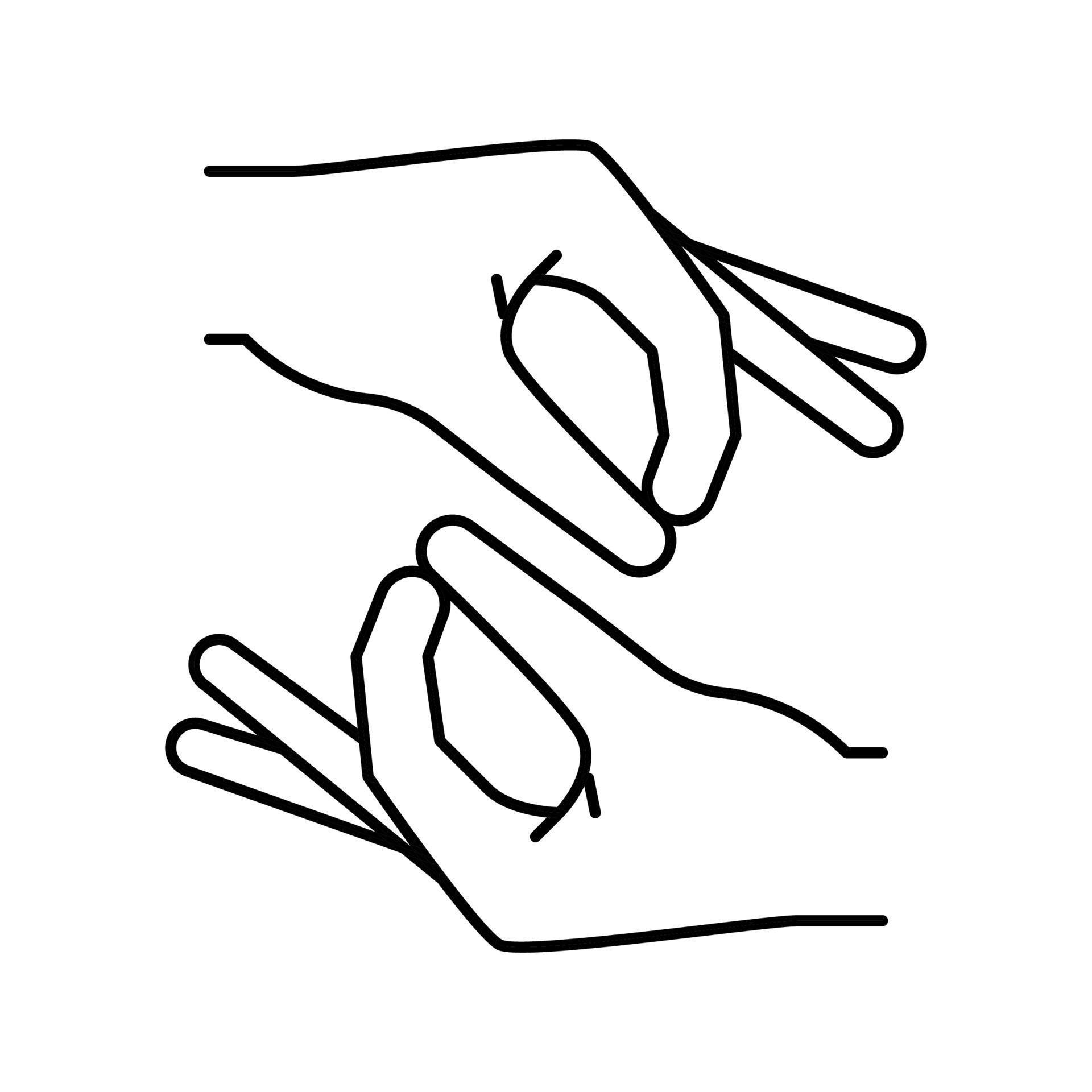 sign language color icon vector illustration 19592647 Vector Art at ...