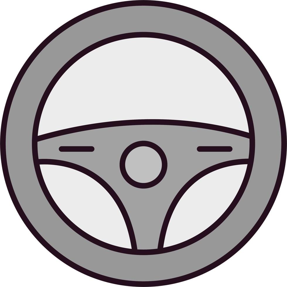 Steering Wheel Vector Icon 19597184 Vector Art at Vecteezy