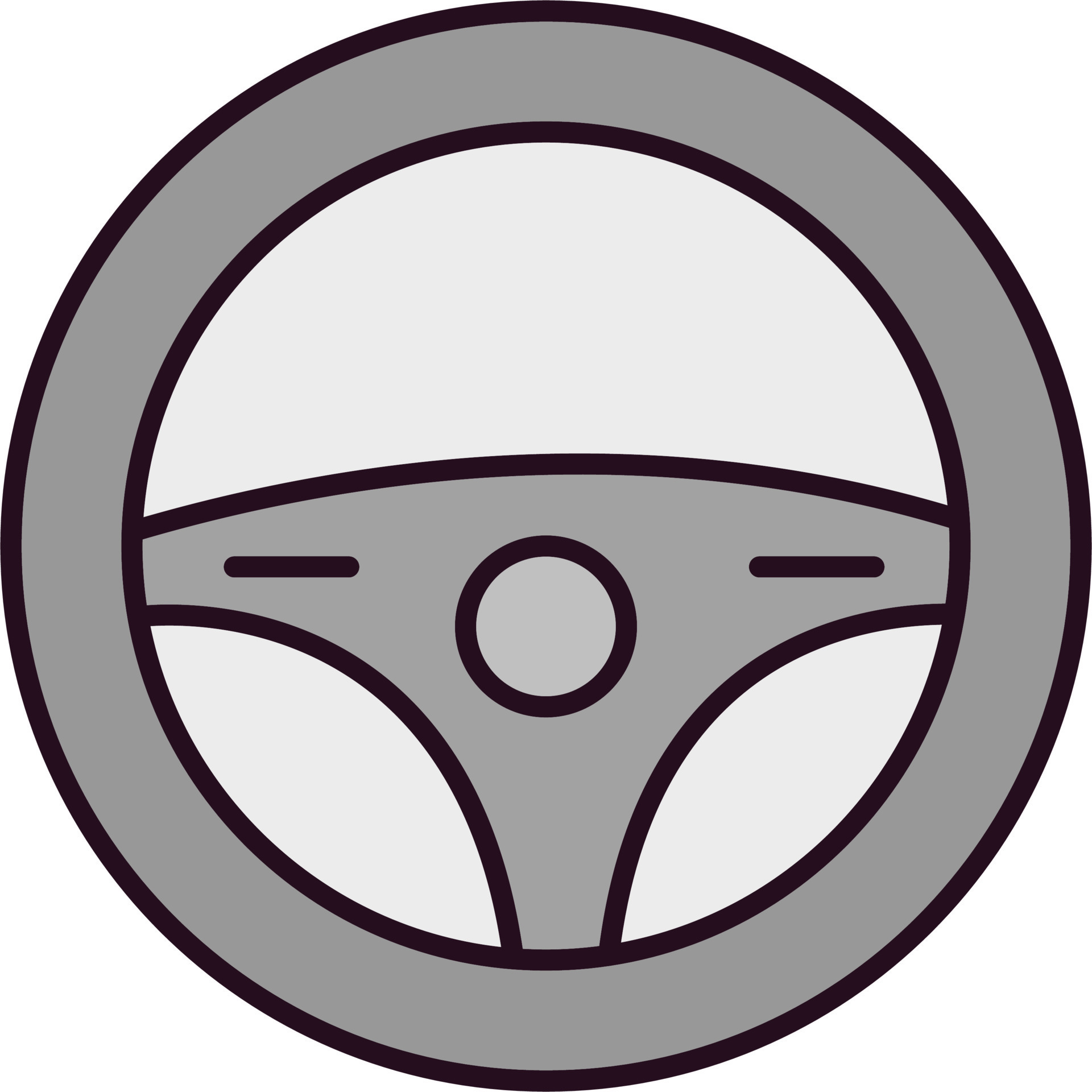 Steering Wheel Vector Icon 19597184 Vector Art at Vecteezy