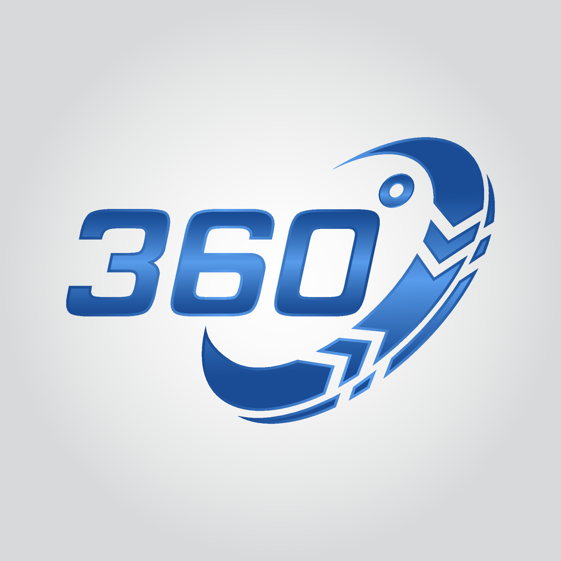 360 degree views of vector circle icons isolated from the background 19599640 Vector Art at Vecteezy