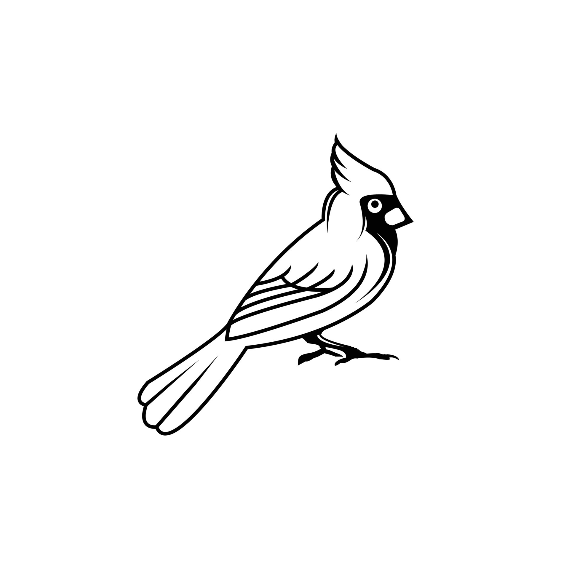 Northern Cardinal Vector Art Icons And Graphics For Free Download