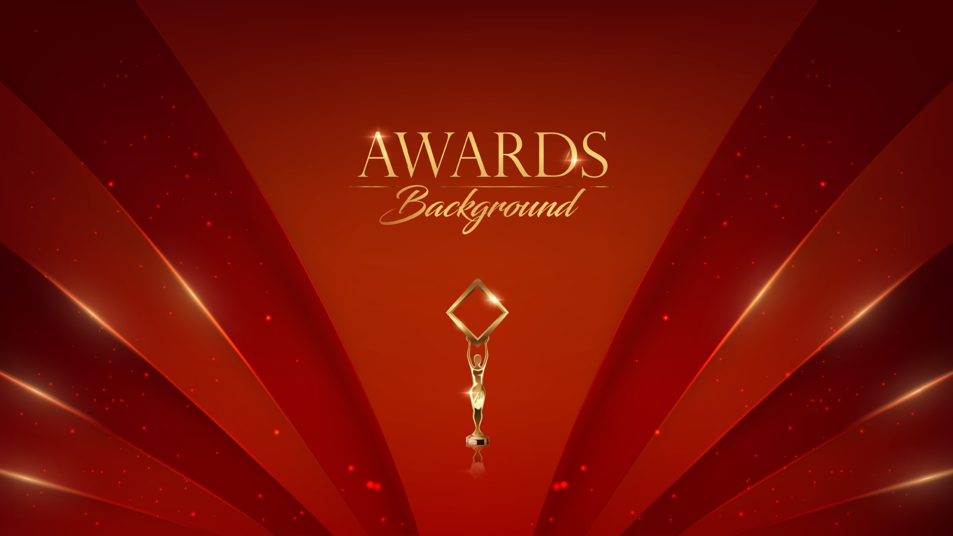 Red Gold Award Background, luxury graphic. Abstract Background, Royal ...