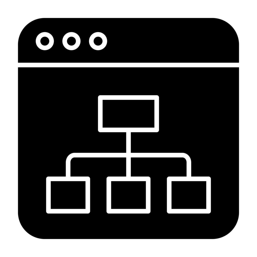 A perfect design icon of web hierarchy 19605808 Vector Art at Vecteezy