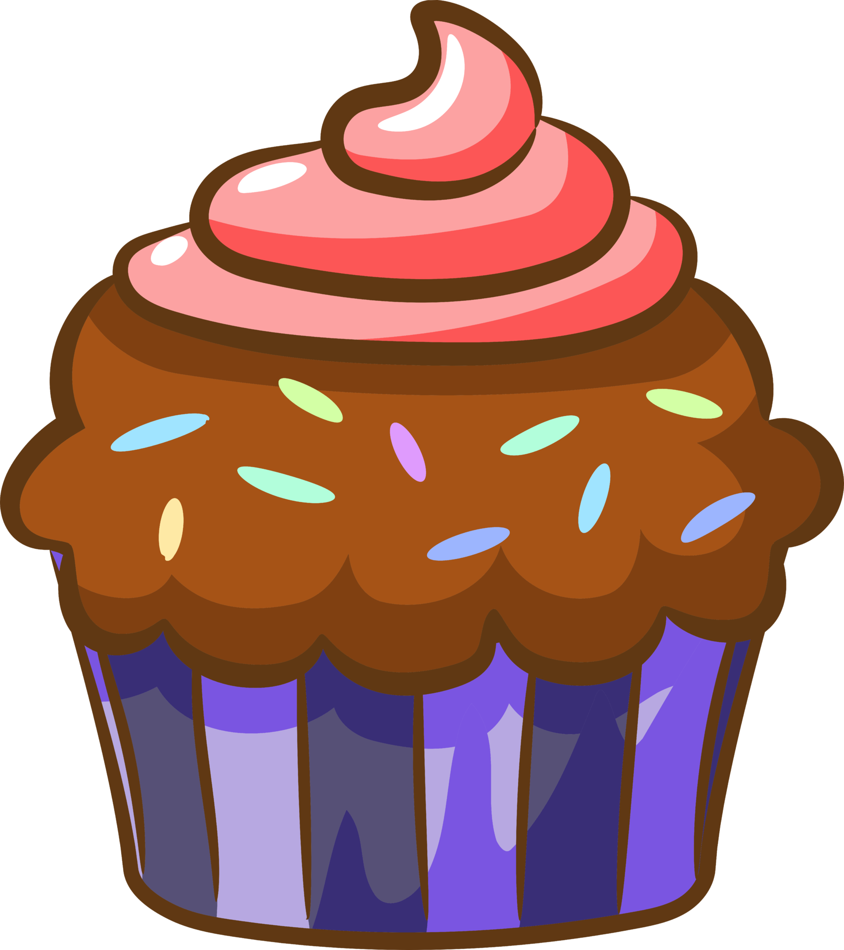 Cupcake Png Graphic Clipart Design 19606492 Png