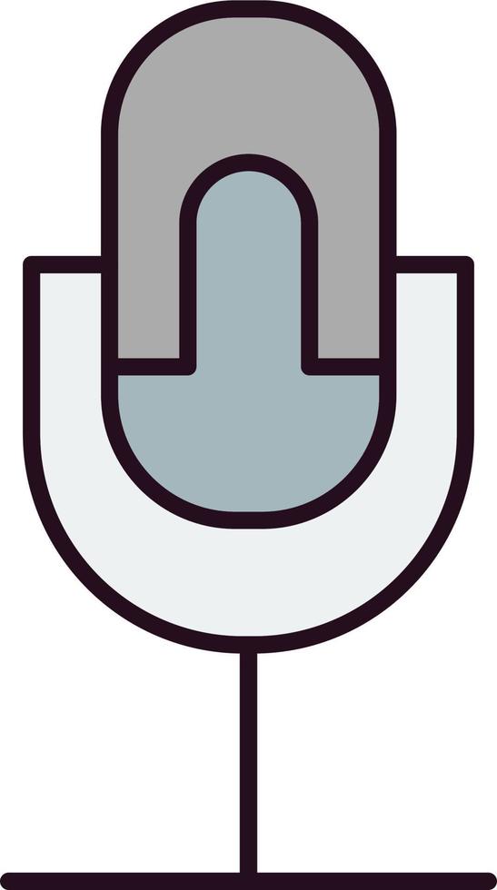 Microphone Vector Icon 19607337 Vector Art at Vecteezy