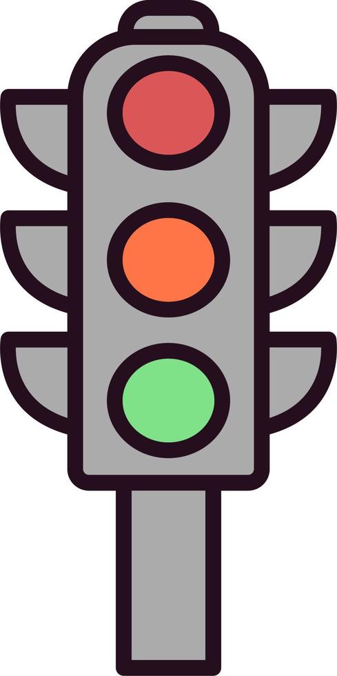Traffic lights Vector Icon 19607345 Vector Art at Vecteezy Traffic lights Vector Icon 19607345 Vector Art at Vecteezy