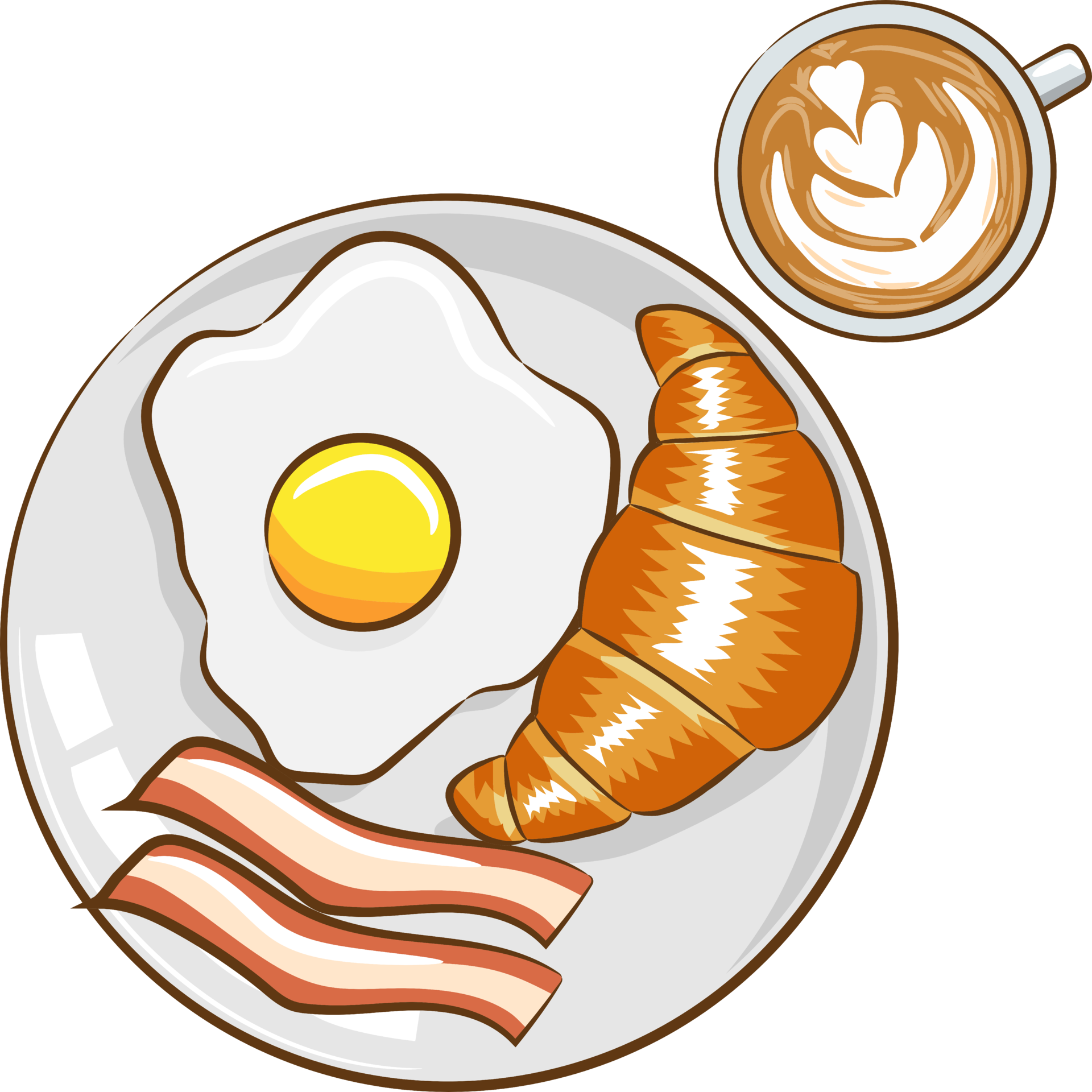 breakfast png graphic clipart design 19613308 PNG