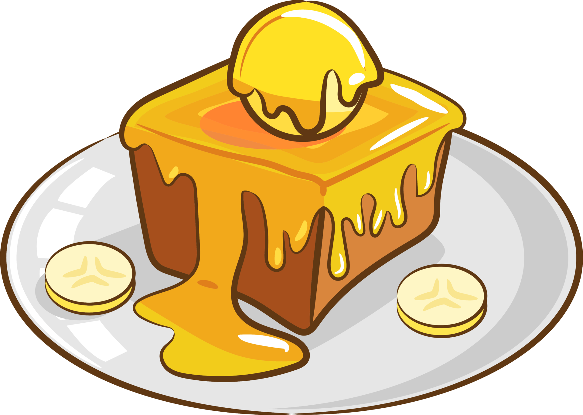 Honey toast png graphic clipart design 19613624 PNG Honey toast png graphic clipart design 19613624 PNG