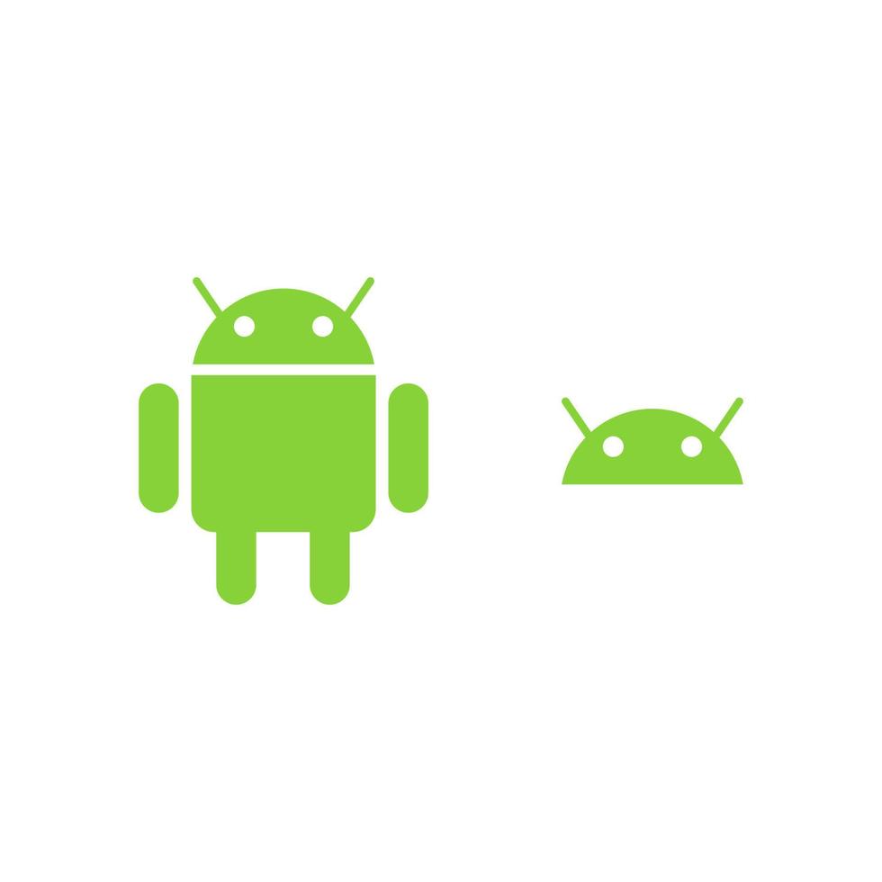 Android Logo Vector Android Icon Free Vector 19614401 Vector Art At Vecteezy