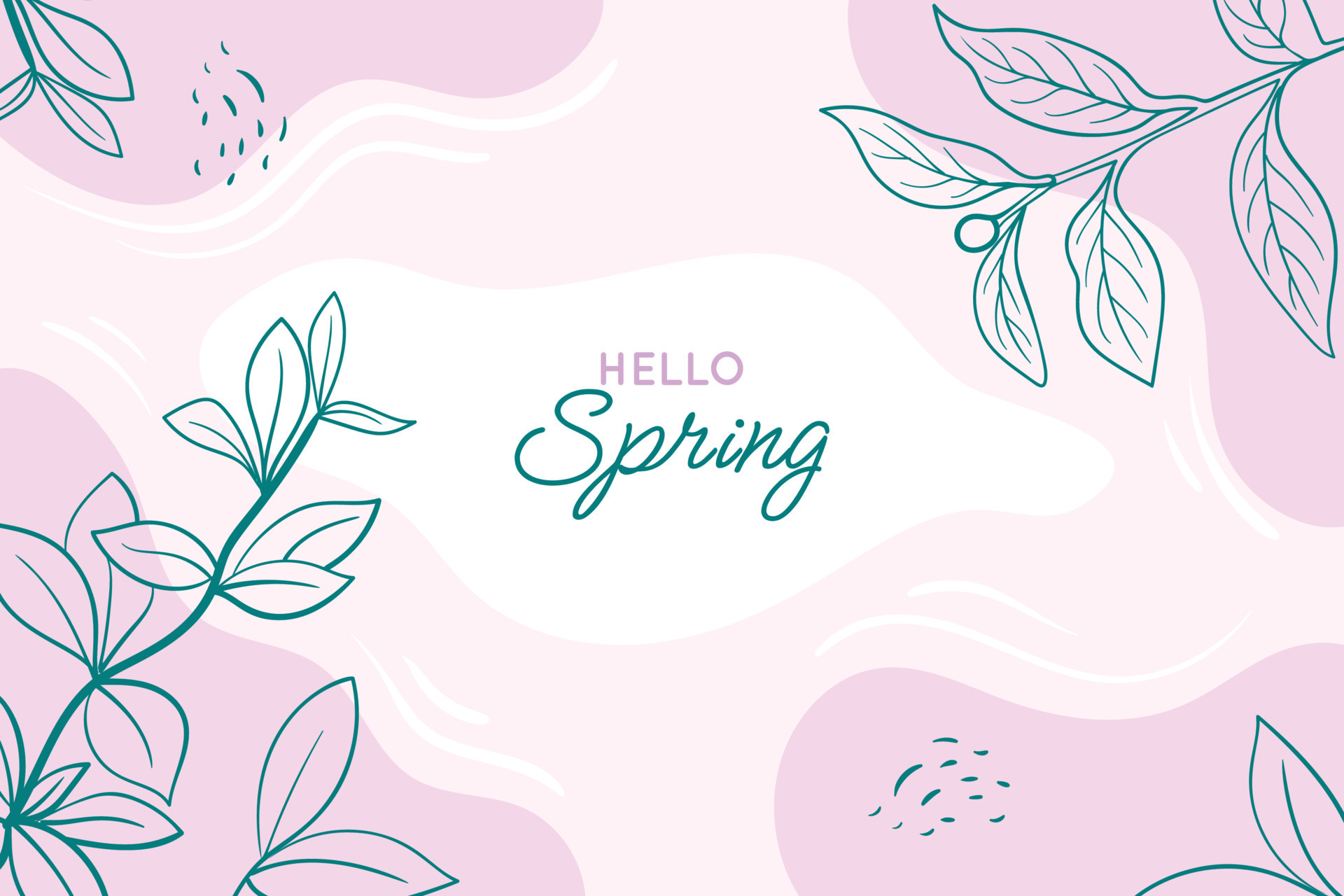 Spring elegant floral abstract background 19614563 Vector Art at Vecteezy
