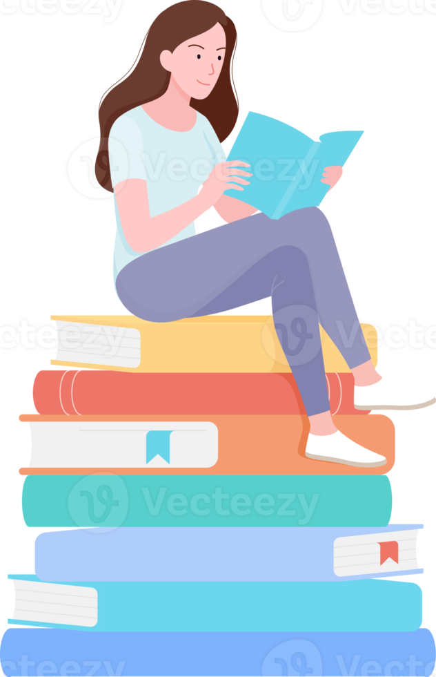Women Read Book 19615282 Png