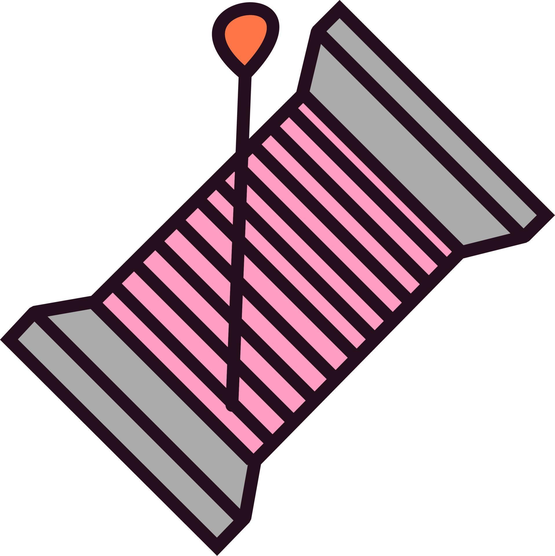 Thread spool Vector Icon 19616708 Vector Art at Vecteezy