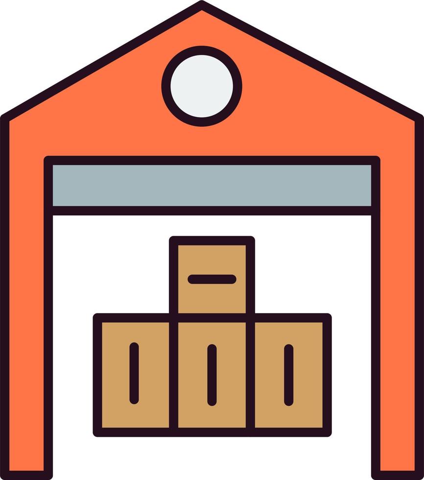 icono de vector de almacén 19617072 Vector en Vecteezy