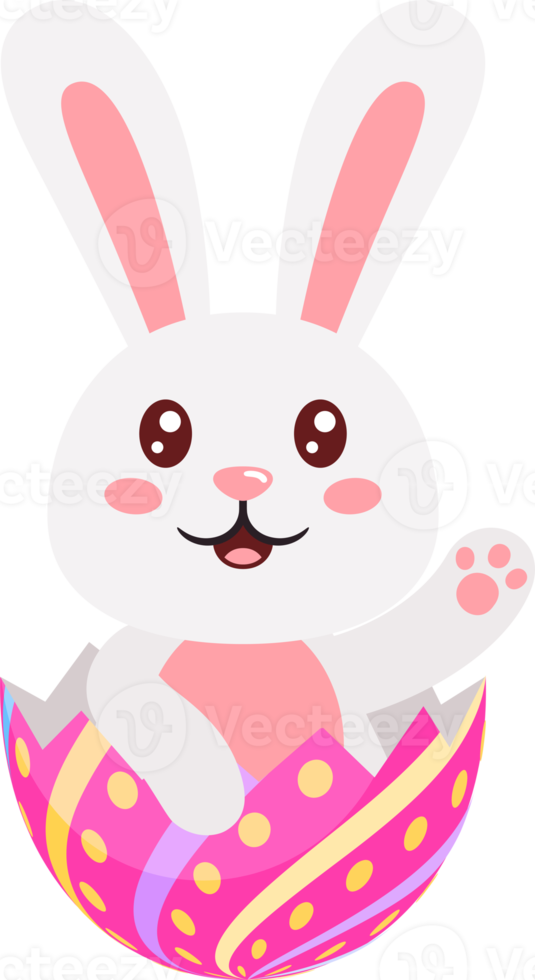 Conejito De Pascua Y Huevos 19617750 Png