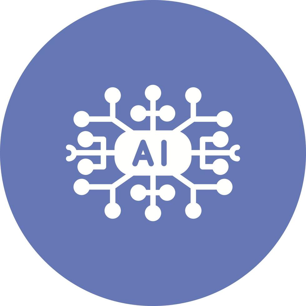 Artificial Intelligence Vector Icon 19621149 Vector Art At Vecteezy