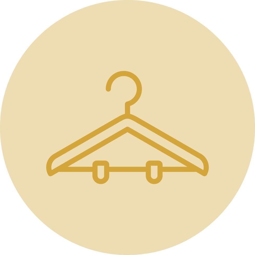 Clothes Hanger Vector Icon 19622802 Vector Art At Vecteezy