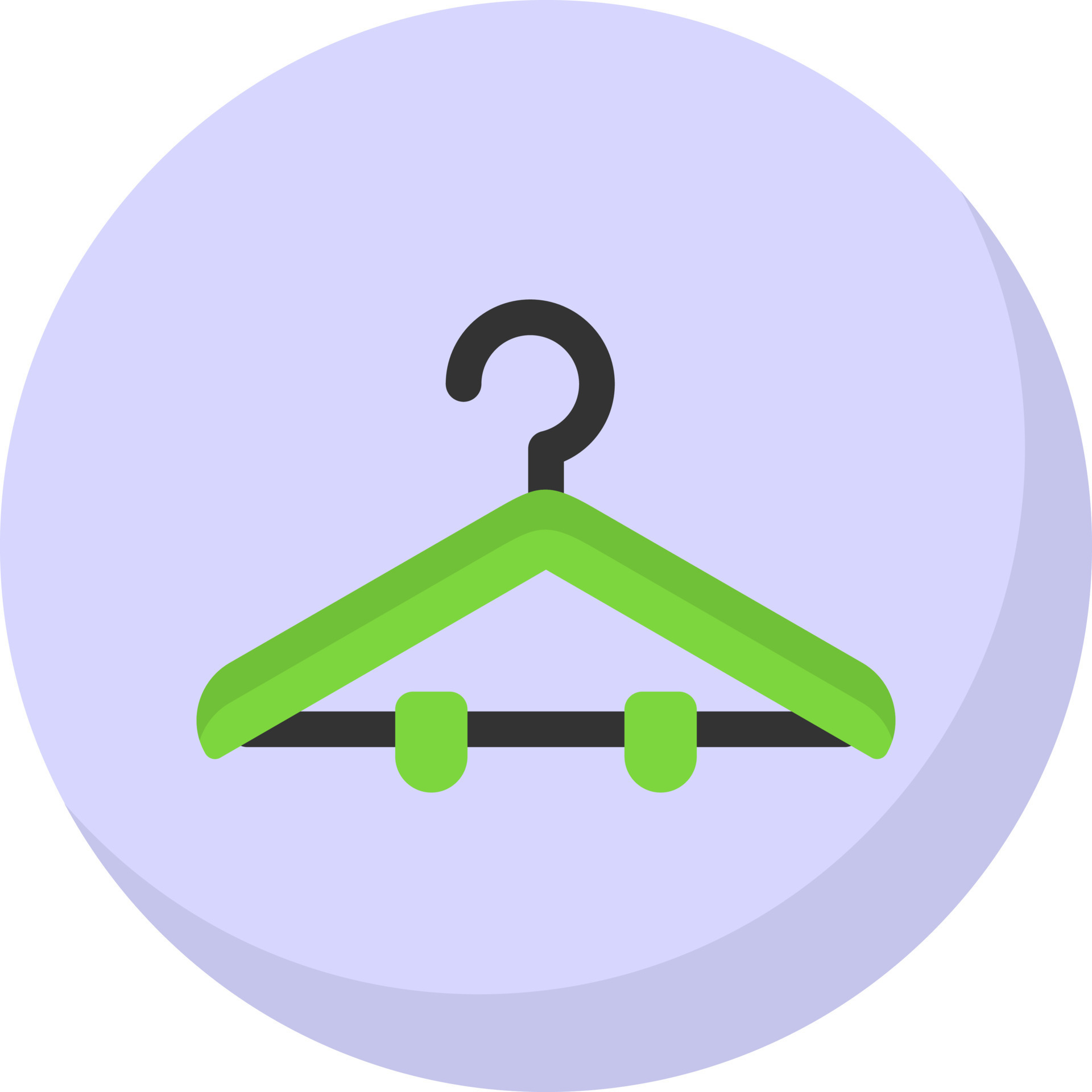 Clothes Hanger Vector Icon 19623358 Vector Art At Vecteezy