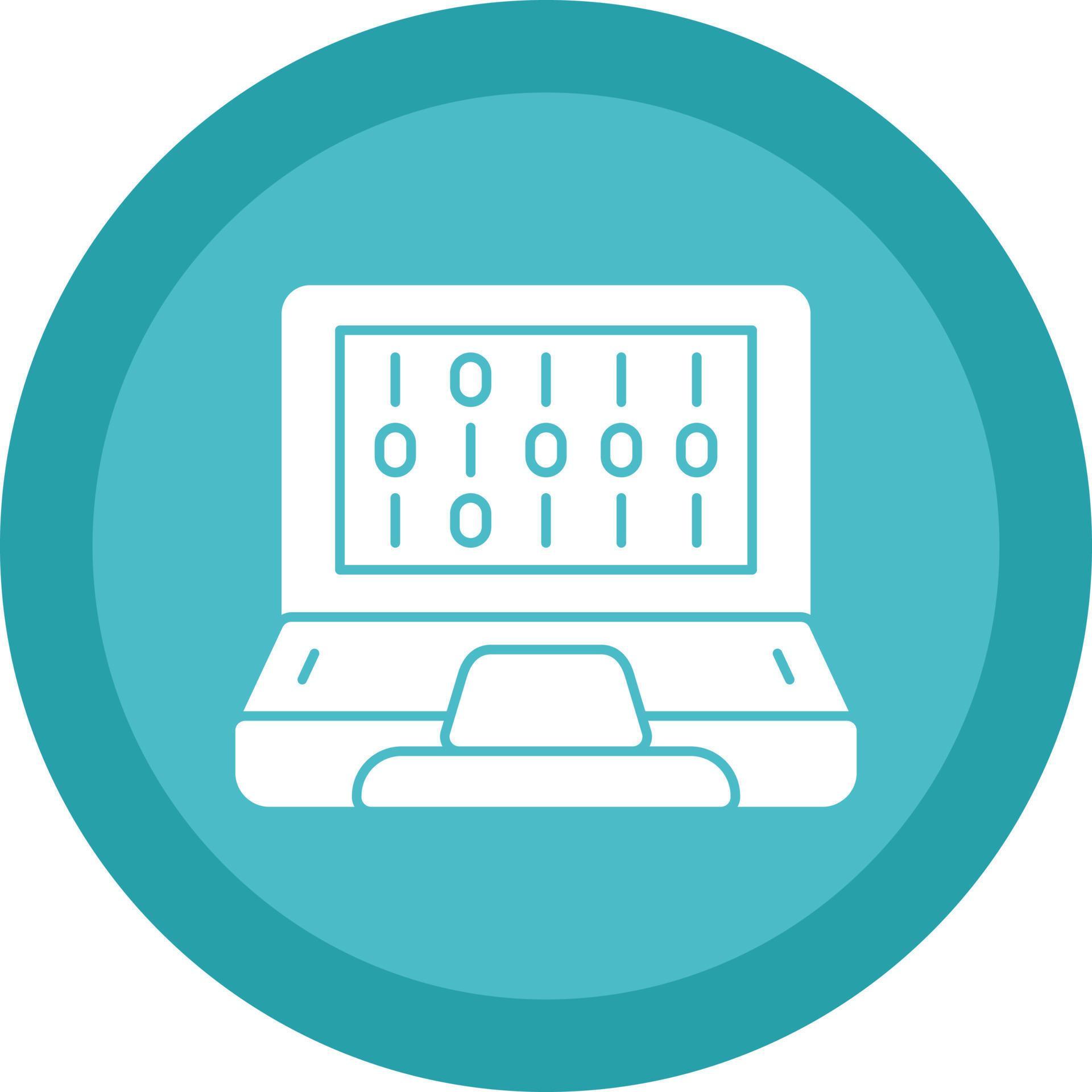 Binary Code Vector Icon 19625725 Vector Art At Vecteezy