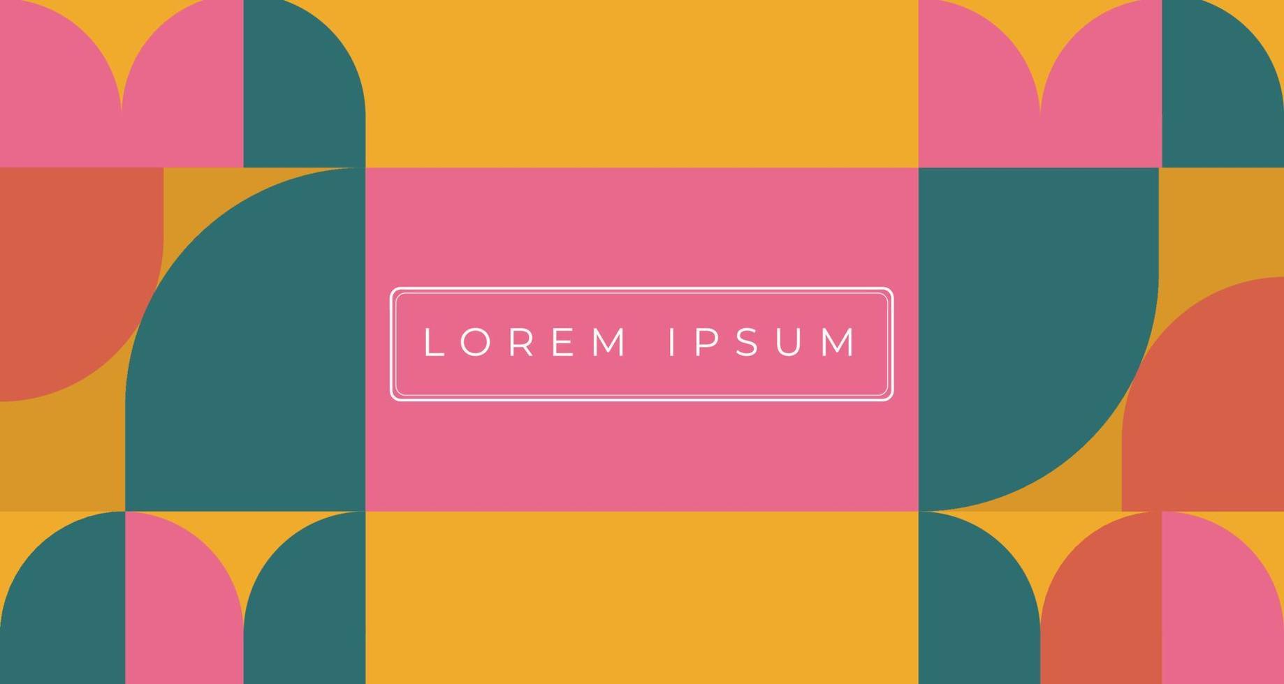 Abstract Background With Geometric Gradient Circle Design Abstract Pattern With Gradient Color