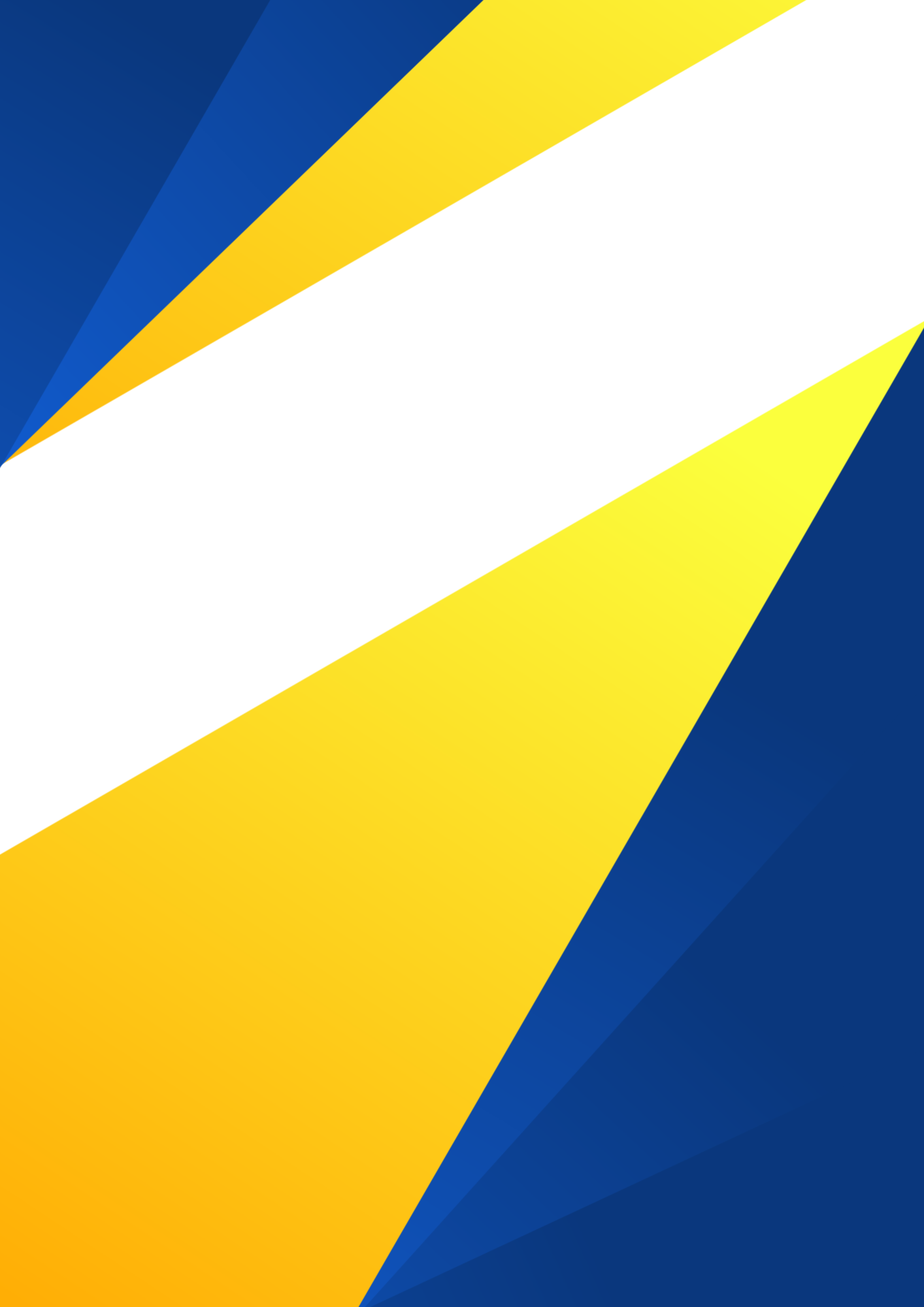 Simple Flyer Template Background With Blue And Yellow Or Orange Color Combination Available For