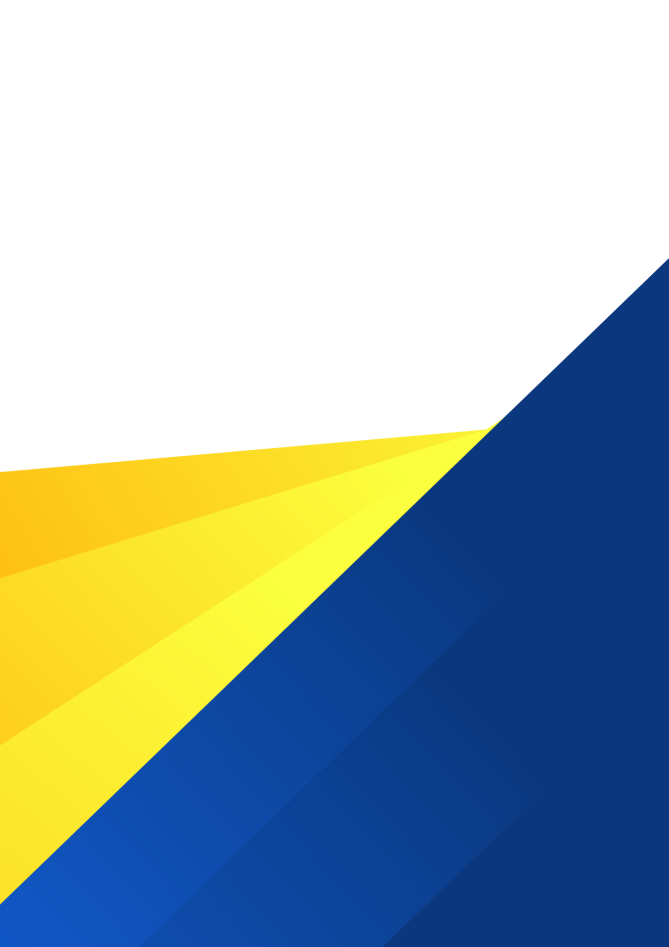 Simple Flyer Template Background With Blue And Yellow Or Orange Color Combination Available For