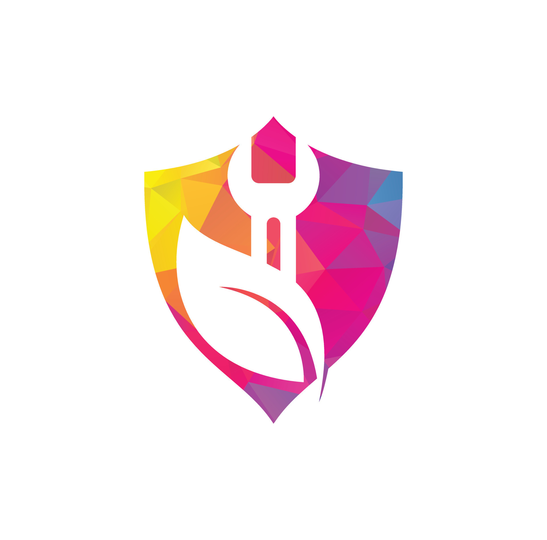 Wrench leaf vector logo design template. Repair service leaf nature logo design. 19638787 Vector ...