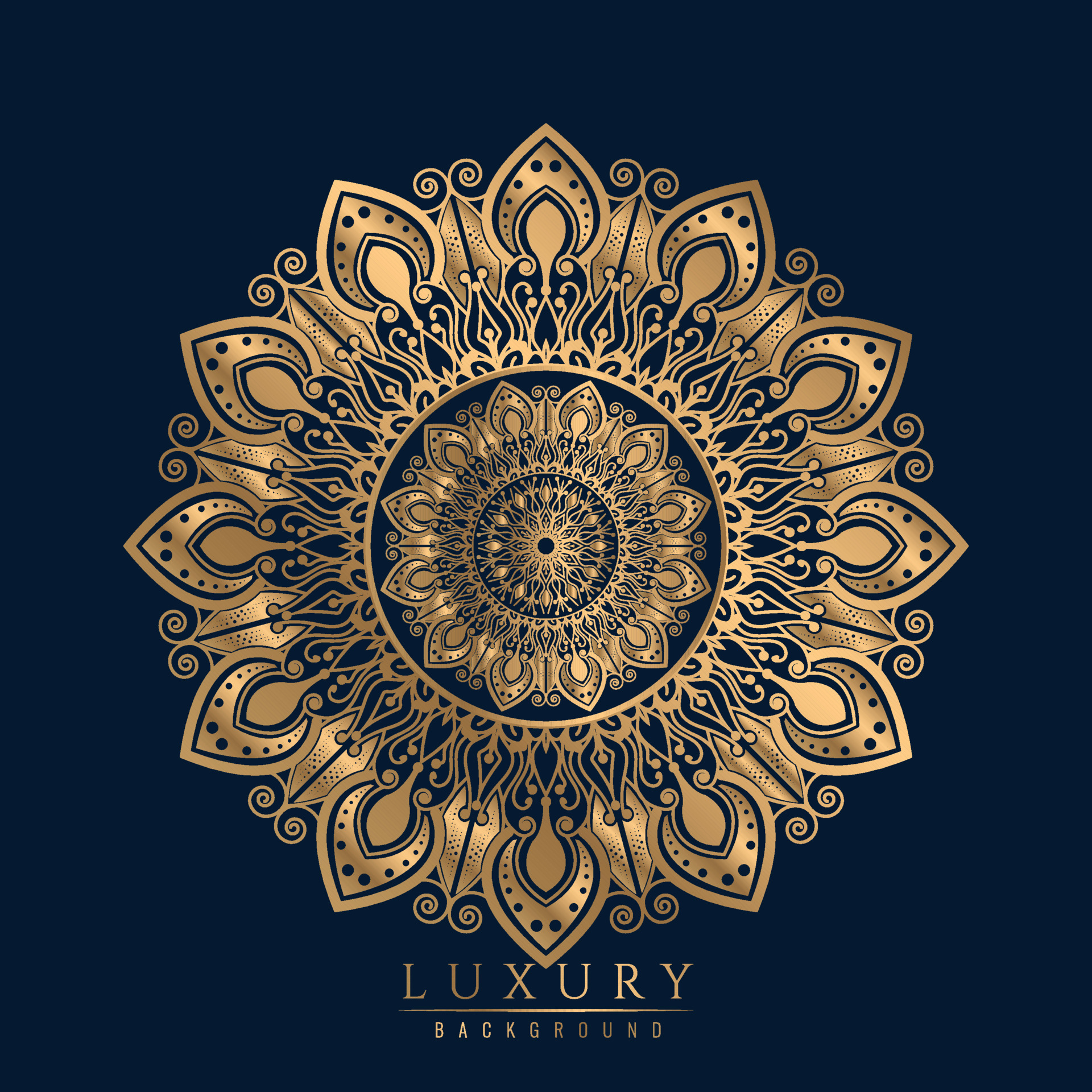 Luxury Islamic Mandala 19639091 Vector Art At Vecteezy