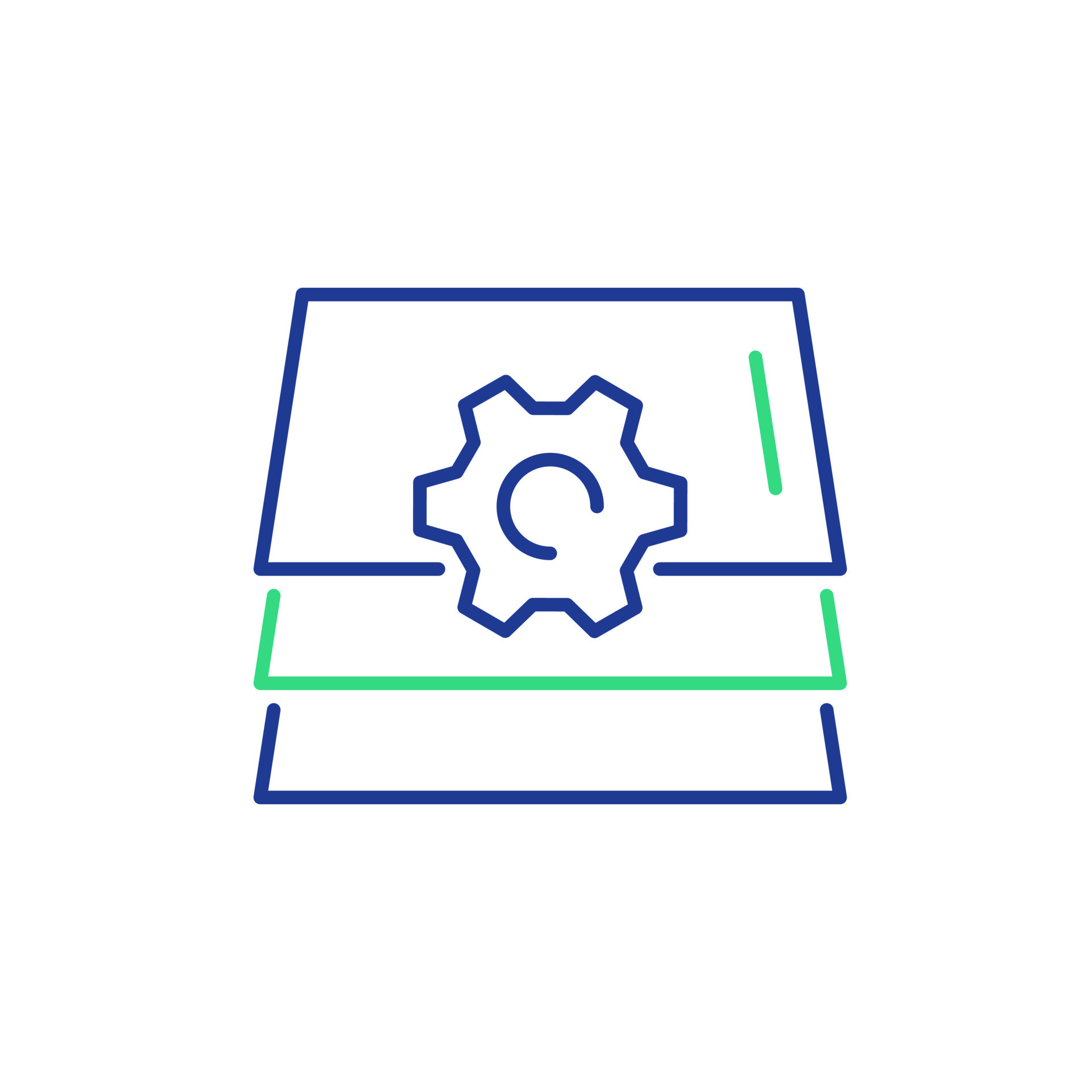 Manual Documentcogwheel And Paper File Capturing Digital Informationbig Data Processing