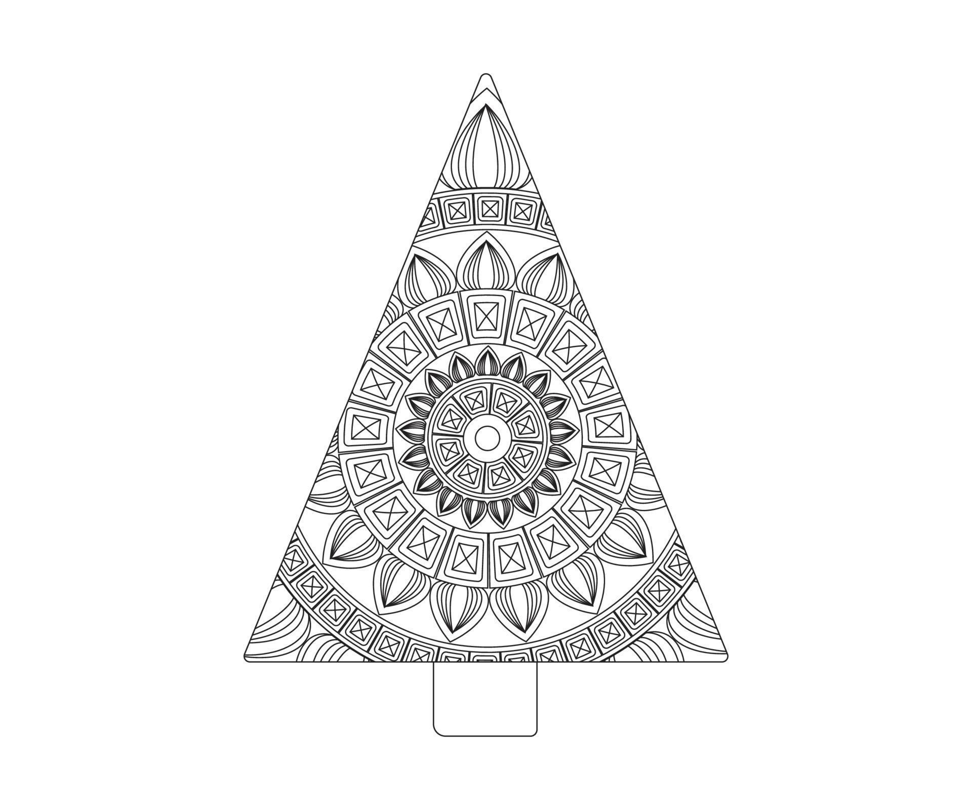 Free Christmas Tree Vector 19639900 Vector Art at Vecteezy