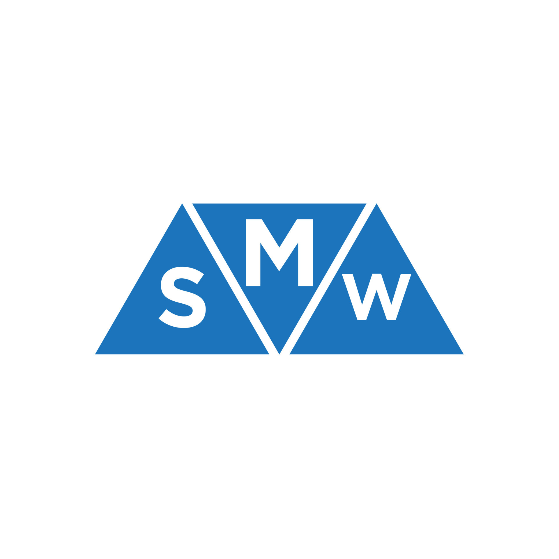 Msw Abstract Initial Logo Design On White Background Msw Creative