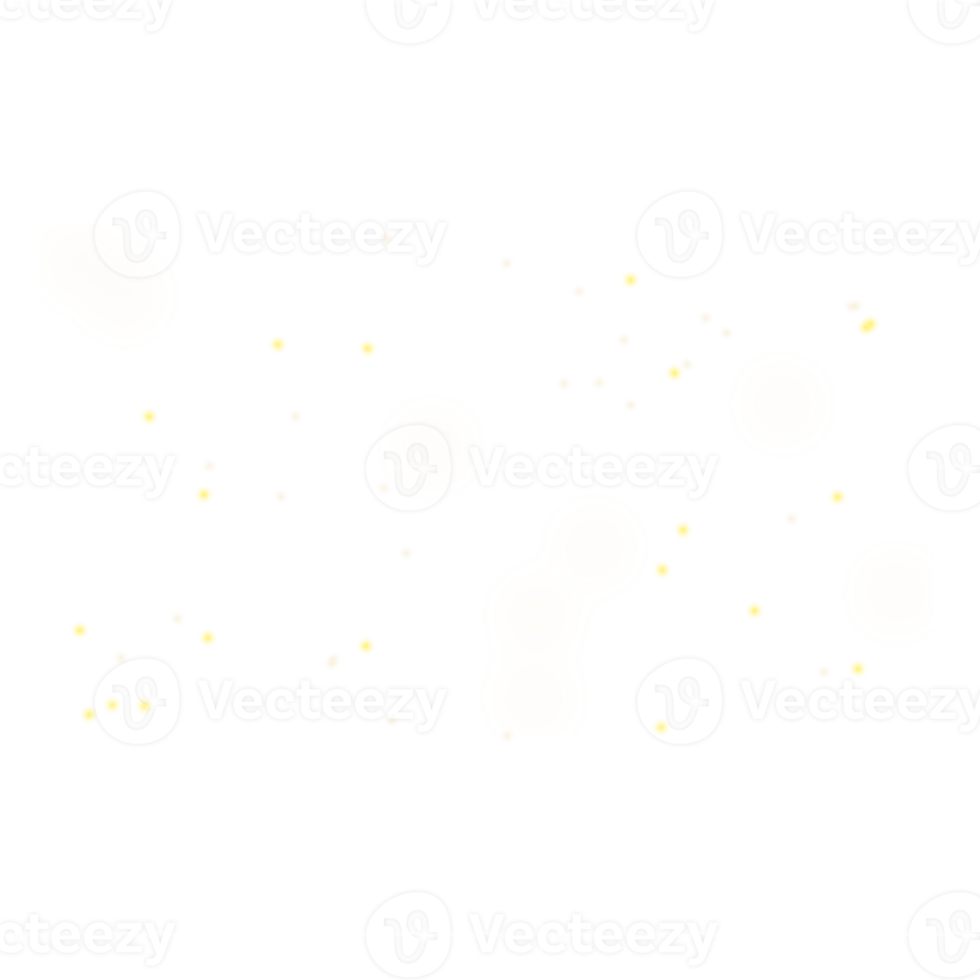 Twinkle golden star light pattern overlay 19646670 PNG