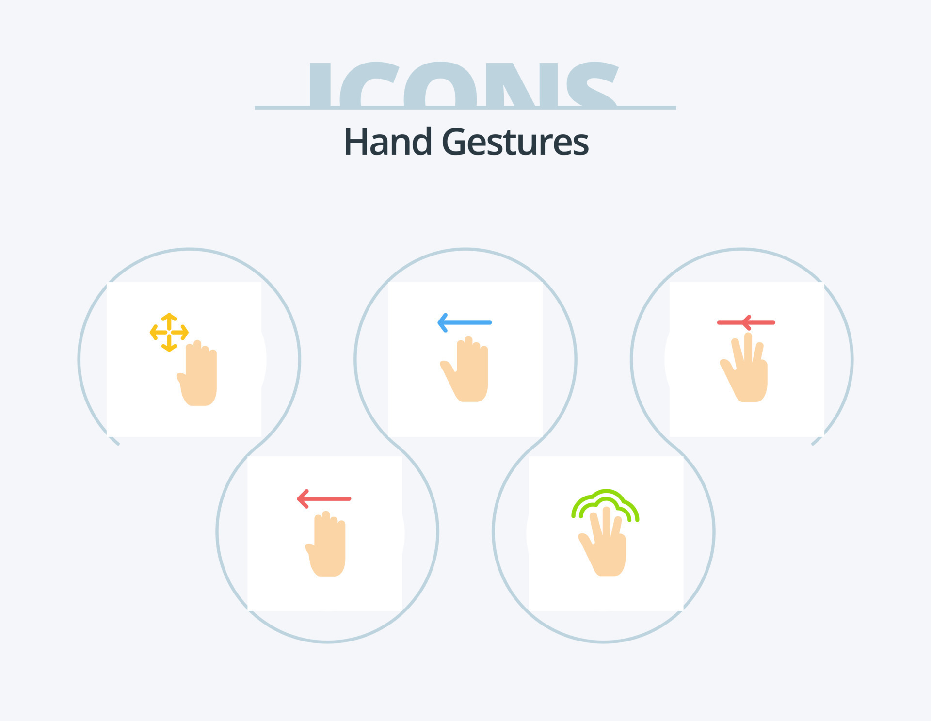 Hand Gestures Flat Icon Pack 5 Icon Design. hand. gestures. multiple ... Hand Gestures Flat Icon Pack 5 Icon Design. hand. gestures. multiple ...