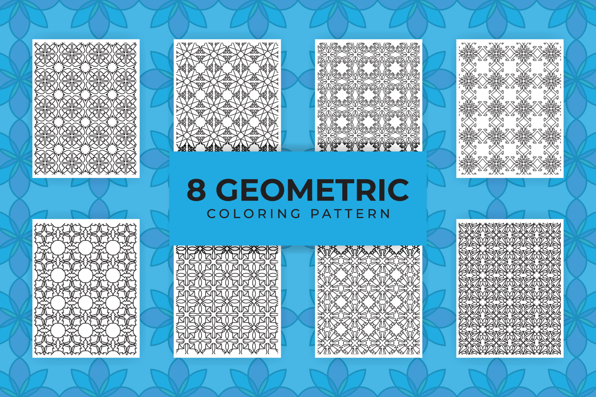 Easy Geometric Designs pattern 19661254 Vector Art at Vecteezy