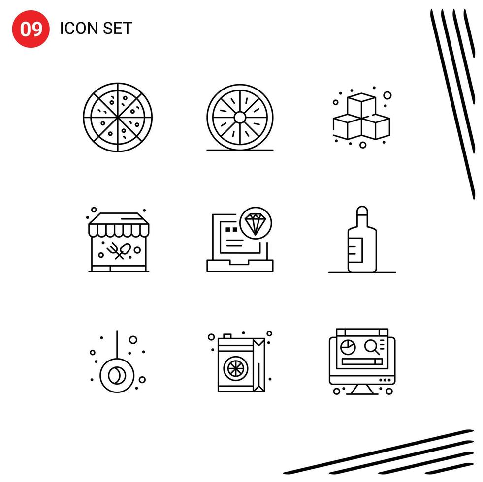 User Interface Pack Of 9 Basic Outlines Of Coding Browser Fun App Park